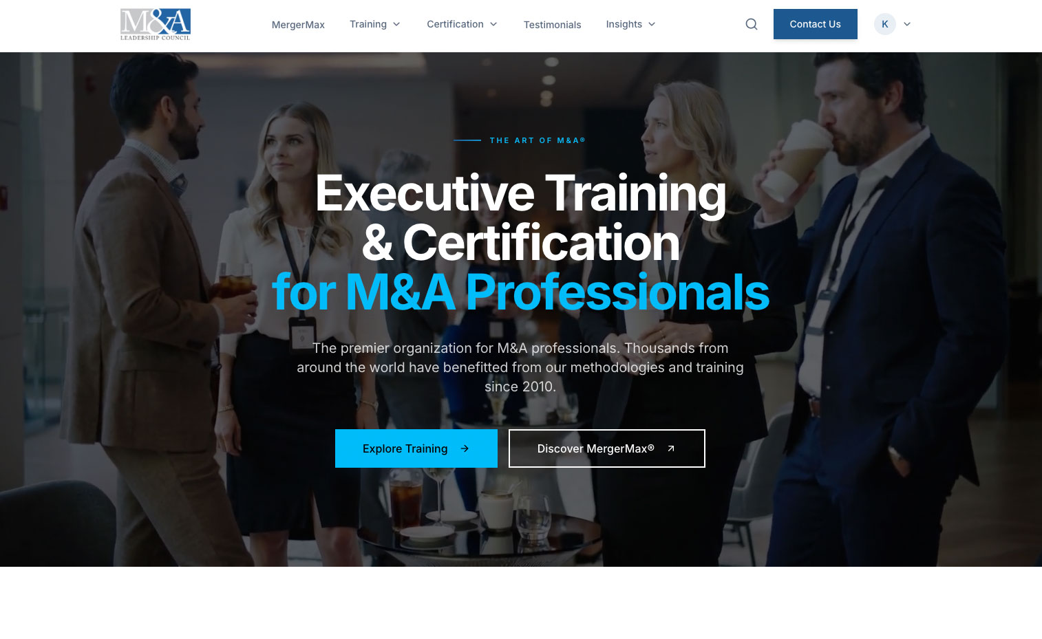 M&A Leadership Council | Advancing M&A Excellence